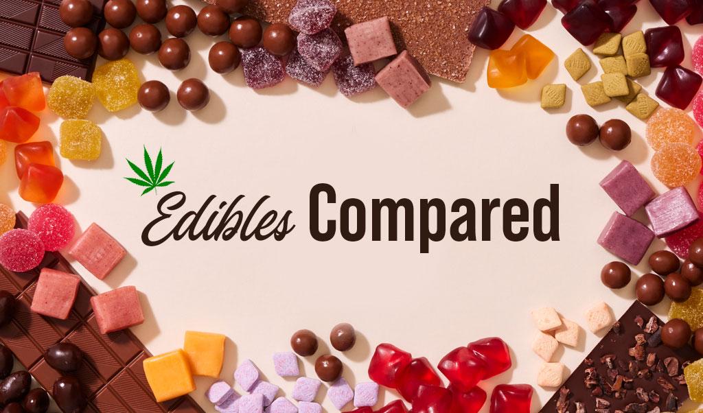 Edibles Compared: Gummies vs Chocolates vs Beverages vs Tablets